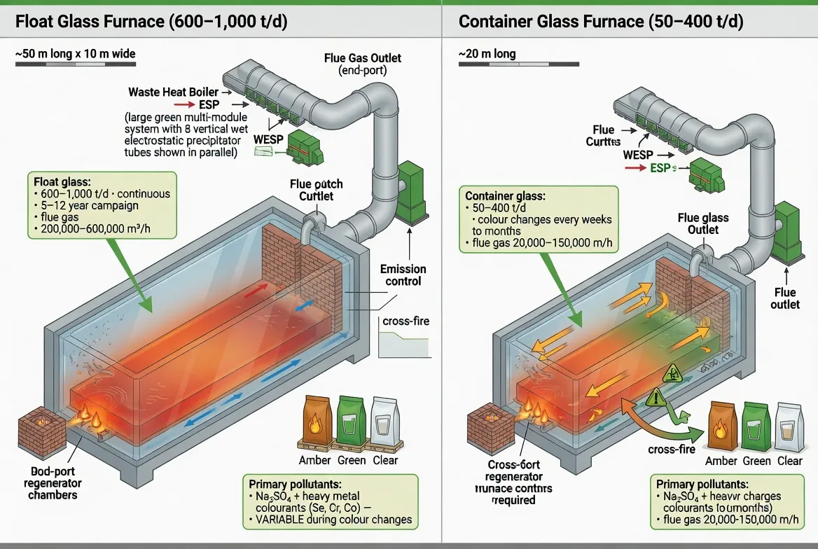 Wet Electrostatic Precipitator for Glass Furnace — Tubular WESP for ...